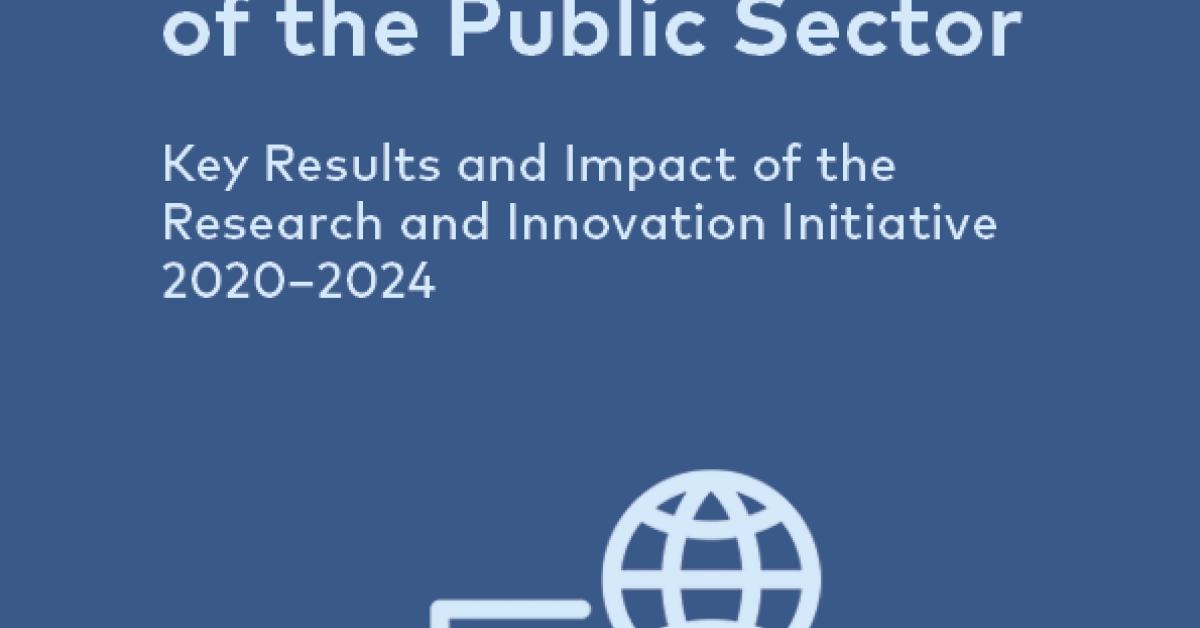 Digitalisation Of The Public Sector Nordforsk